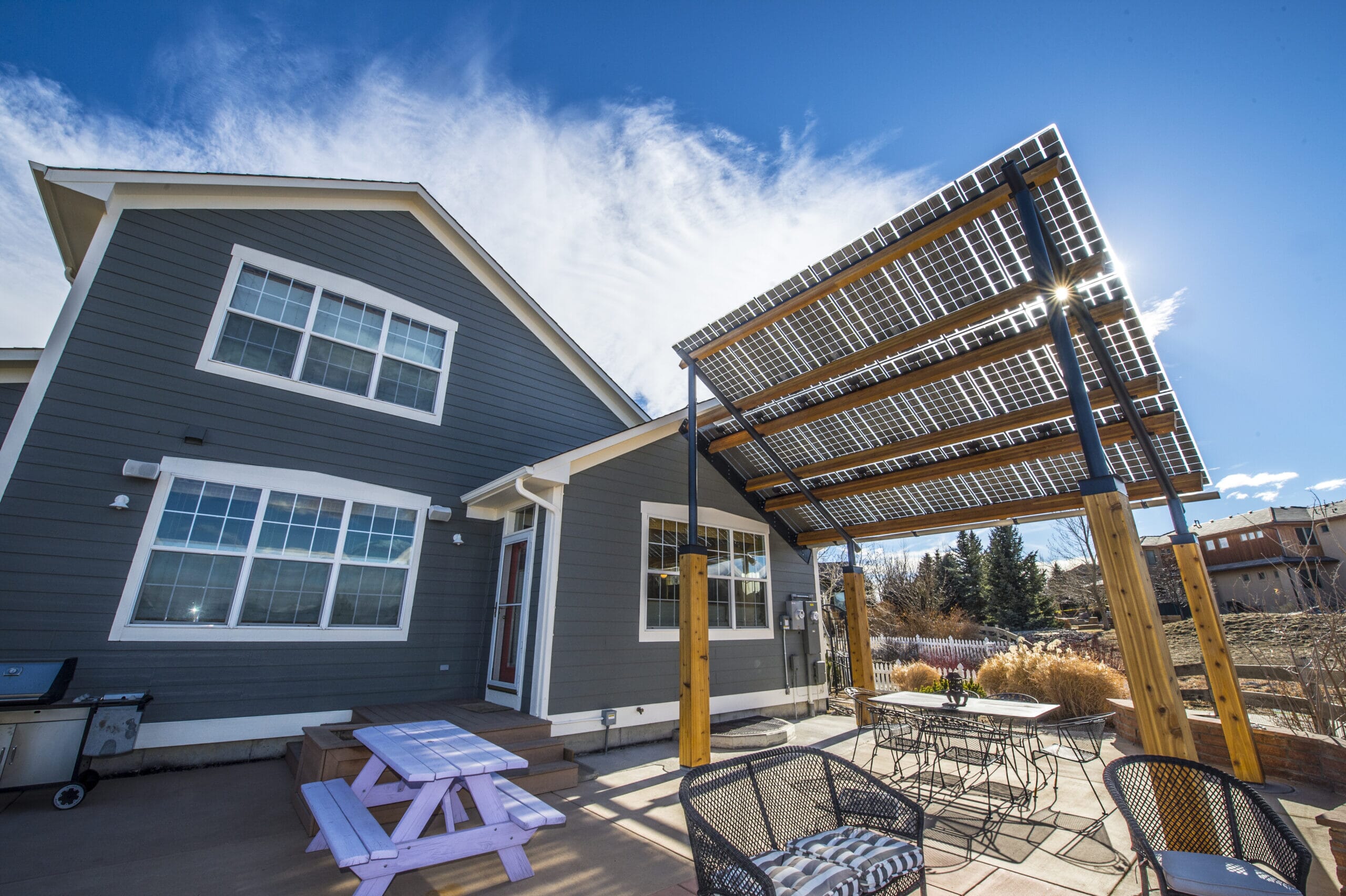 Residential Solar Panel Shade Structure Is A Solar Ground Mount Right